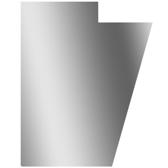 Stainless Steel Blank Wide Cowl Panels W/ 3 Inch Notch For Peterbilt ...