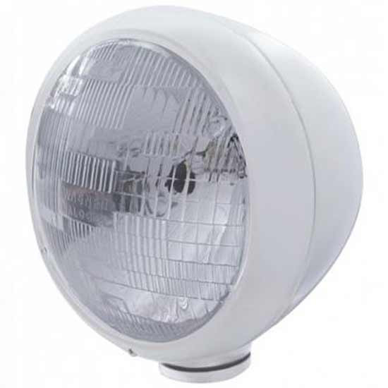 Guide Style Hot Rod Headlight W/ H6024 Halogen Bulb - 4 State Trucks