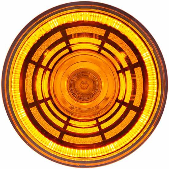 2 Inch Round Abyss Clearance Marker Light - 4 State Trucks