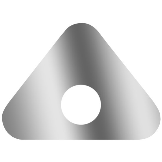 Stainless Steel Triangle Key Guard For Peterbilt 357, 365, 367, 378 ...