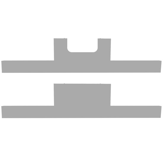 CSM 96 Inch Aluminum T Bar With Light Hole Options - 4 State Trucks