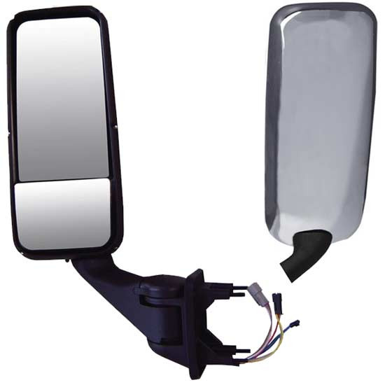 Chrome Aero Mirror Assembly For Kenworth & Peterbilt T700, T2000, 387 ...