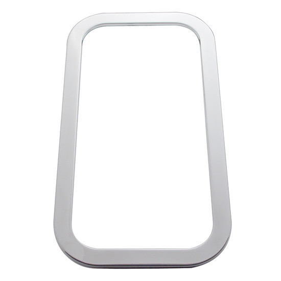Stainless Steel View Window Trim For Peterbilt - 4 State Trucks