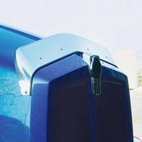 Stainless Steel Bug Deflector For Kenworth T600, T600B - 4 State Trucks