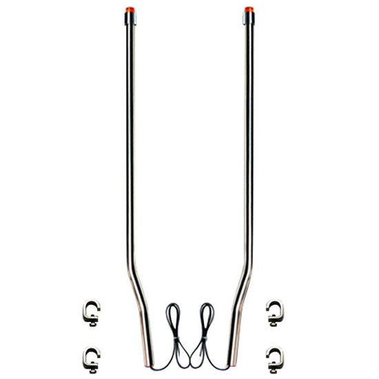 Bores SS LED Bumper Guides - 3 Inch W/ Offset For Ford F150 2004-2019 ...