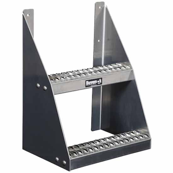 Class 8 Aluminum Frame Steps 18 Inch - 4 State Trucks