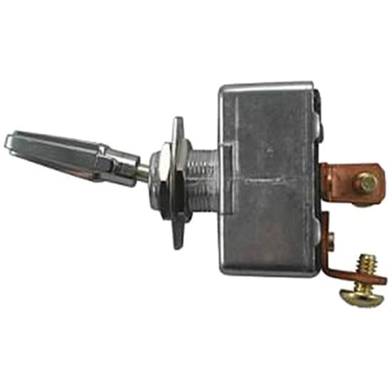 Heavy Duty Metal Toggle Switch, 50A At 12V, 2 Screw Terminals For 1/2 ...