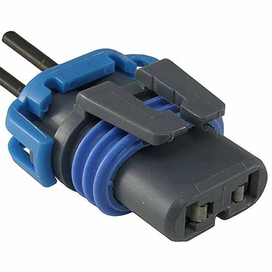 Universal 2 Wire Halogen Low Beam Headlight Connector - 4 State Trucks