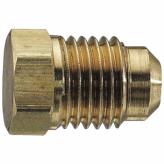 1/4 Inch Brass Flared Seal Plug - 4 State Trucks