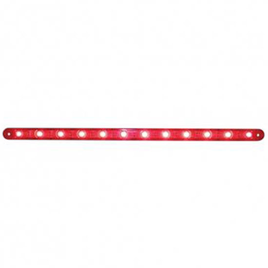 12 LED 12 Inch Ultra Slim Stop. Turn And Tail Light Bar - 4 State Trucks
