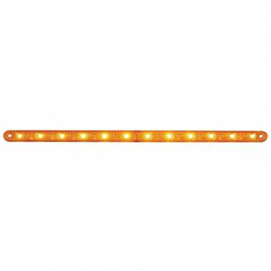 12 LED 12 Inch Ultra Slim Turn Signal Light Bar - 4 State Trucks