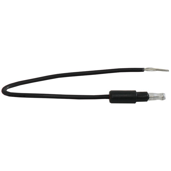 Single Male Light Plug With 7 Inch Lead Wire - 4 State Trucks
