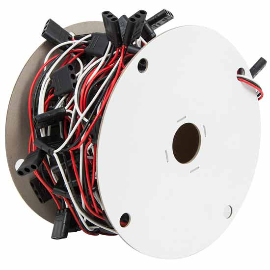 Continuous Harness With Triple Female Bullet Plugs - 4 State Trucks