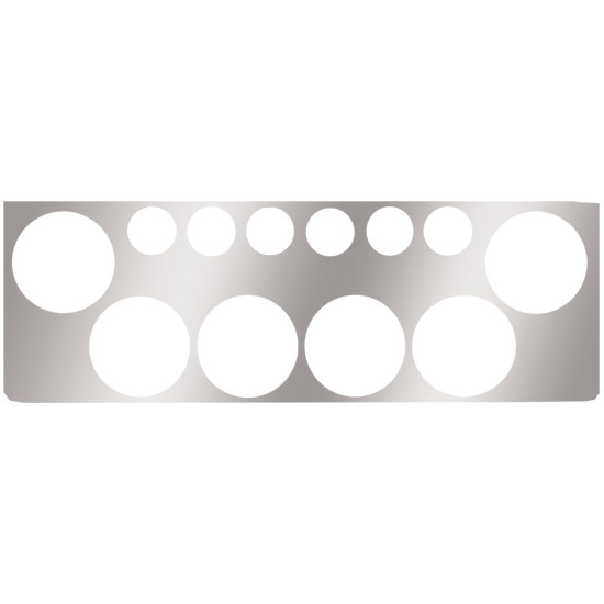 12 Inch Stainless Steel Rear Center Panel W/ Light, Back Plate Options ...