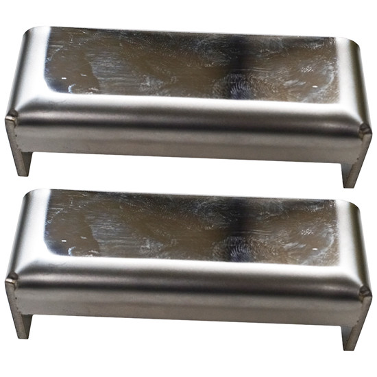 12 Ga. Stainless Steel Light Brackets For Mirrors, Pair - 4 State Trucks