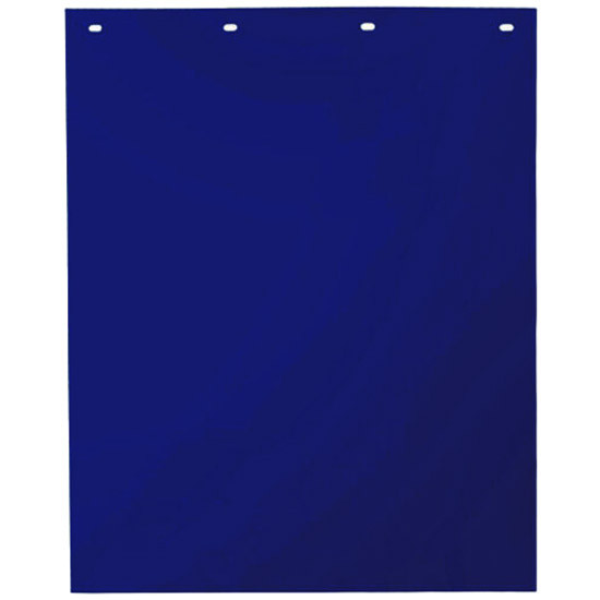 24 x 30 Inch Royal Blue PolyPro Mud Flaps W/ Groove Rolled Shallow Back ...