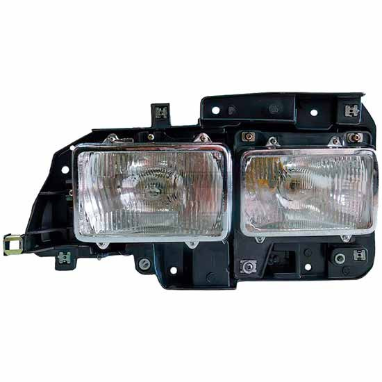 Headlight Assembly W/ Polycarbonate Lens For Isuzu NPR - 4 State Trucks