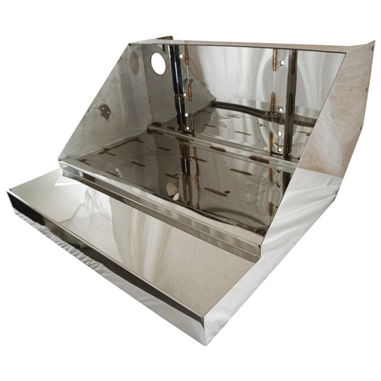 TPHD SS Battery Box W/ No Upper Step & Rubber Hold Down Latches For ...