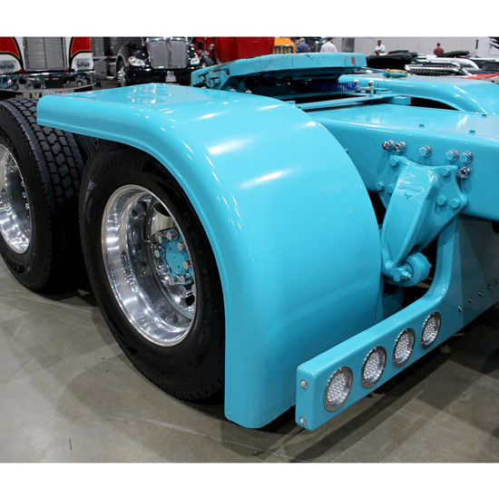 Fiberglass Half Fenders W/ Style Option - 4 State Trucks