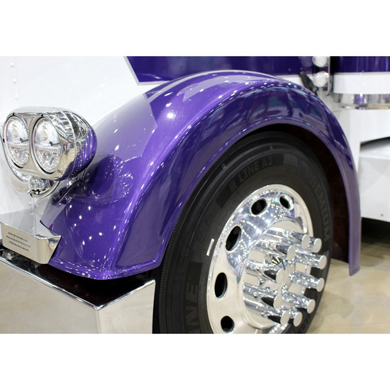 Fiberglass Front Fenders For Peterbilt 359, 378, 379 - 4 State Trucks