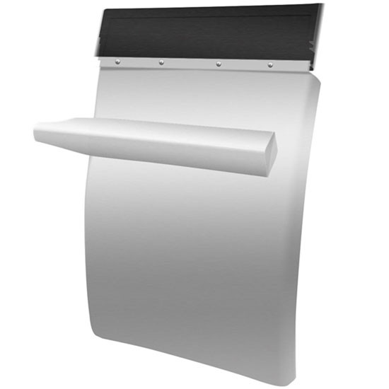 31 Inch 430 Stainless Steel Quarter Fender Kit, By TPHD - 4 State Trucks