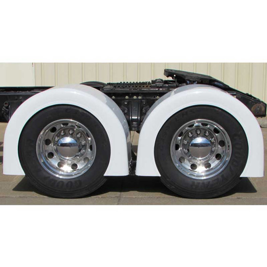 Fiberglass Super Single Radius Rear Fenders - 4 State Trucks