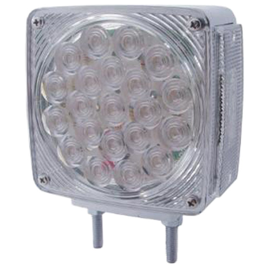 45 Diode Square Double Face Double Face Turn Signal Light - Amber LED ...