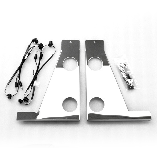 3 X 70 Inch Stainless Steel Sleeper Extension Panels W/ 4 - 2 Inch ...