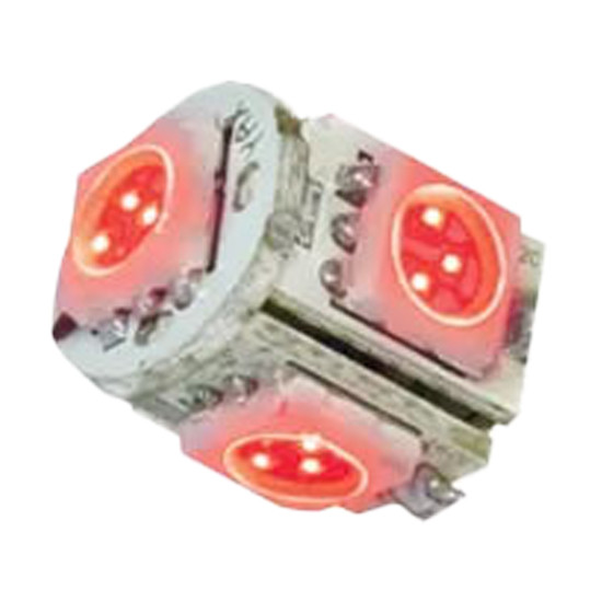 Red 1157 Tower Style LED Bulb 13 Diode - 4 State Trucks