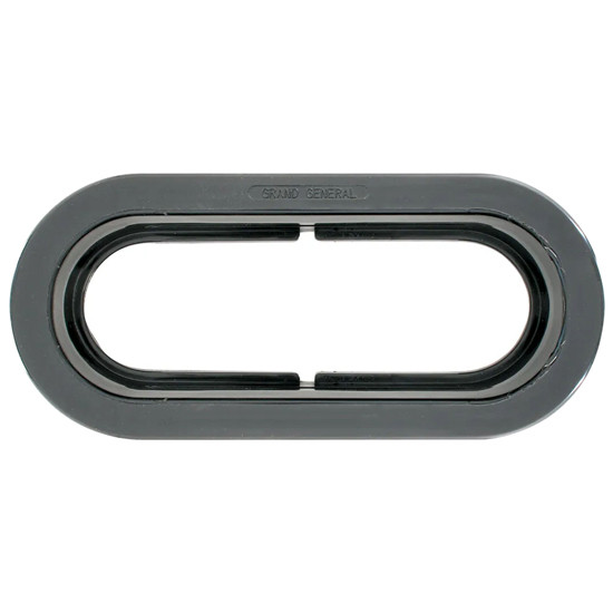 6 Inch Large Black Oval Light Grommet - 4 State Trucks