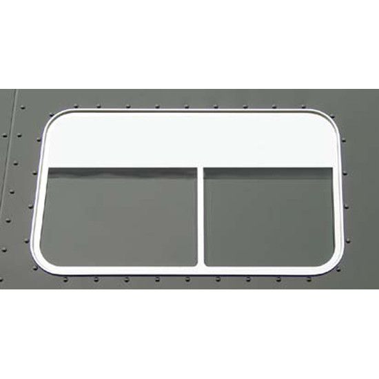 Peterbilt 70 Inch Sleeper Side Window Trim With 5 Inch Chop Top By CSM ...