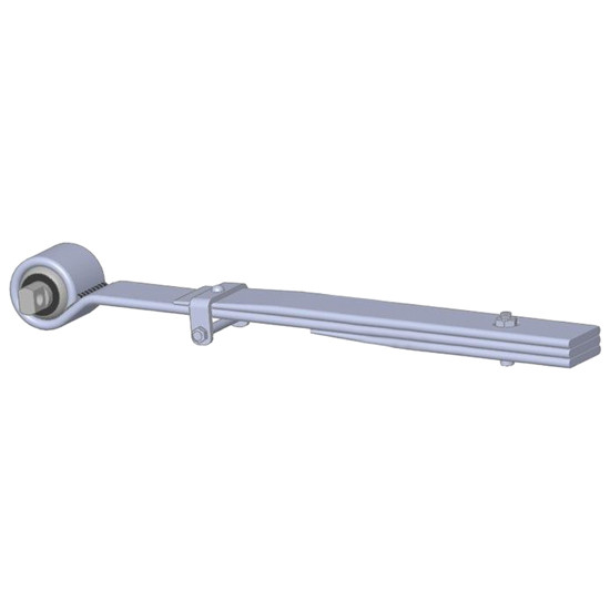 Rear 3 Leaf Radius Rod Assembly - 350270005 For Volvo White and Volvo ...