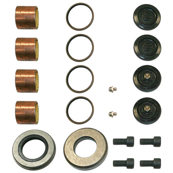 Axle King Pin Bushing Service Set Replaces 60961628 For Hendrickson NXT ...