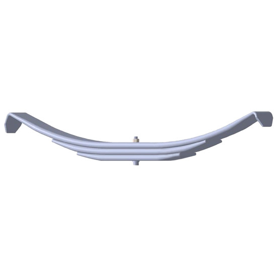 Rear 3 Leaf Trailer Spring - 11,000 Lbs. Capacity - 4 State Trucks