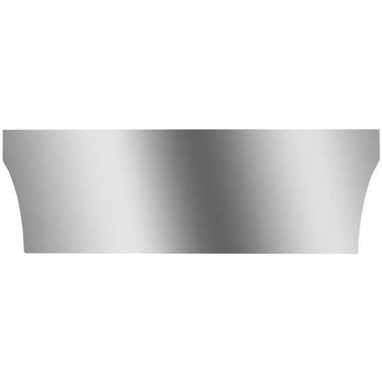 Stainless Steel Stand Up Ultra-Sleeper Cap For Peterbilt 357, 365, 367 ...