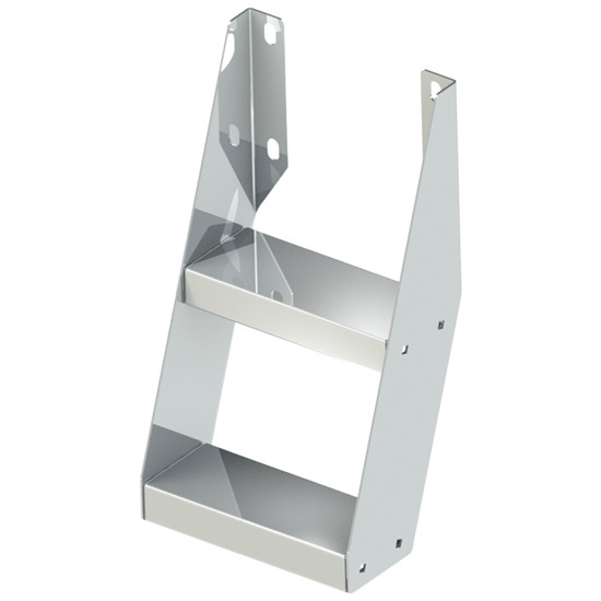 SS Frame Mount Steps 12 Inch - 4 State Trucks