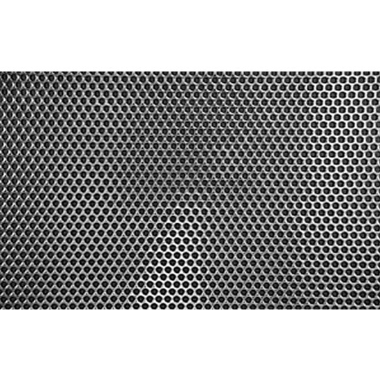 Polished SS Grille Insert With Round Hole Pattern, 14 Gauge For ...