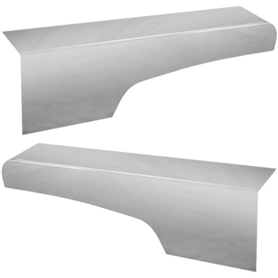 Stainless Steel Front Fender Step Covers For Peterbilt 378, 379 - 4 ...