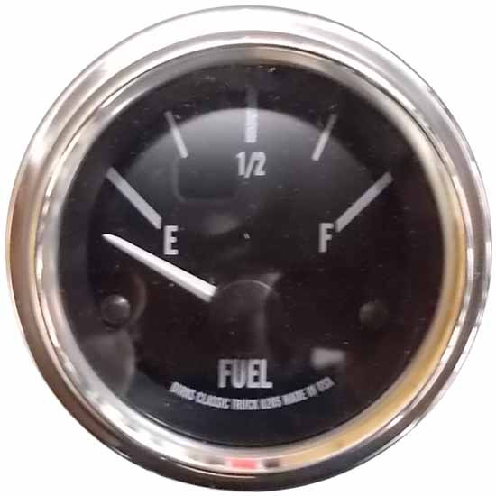 Peterbilt 359, 378, 379 2.0625 Inch Fuel Level Gauge W/ Black Face ...