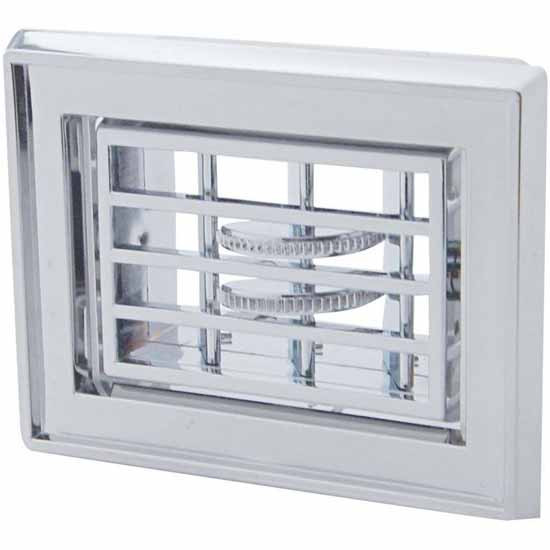 Chrome AC Small Vent For Peterbilt - 4 State Trucks