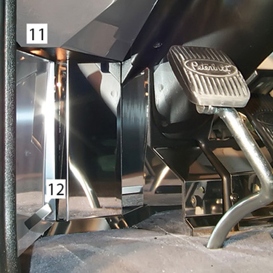 Turnpike Truck Trim Stainless Steel Fuse Panel Door Cover For Peterbilt ...