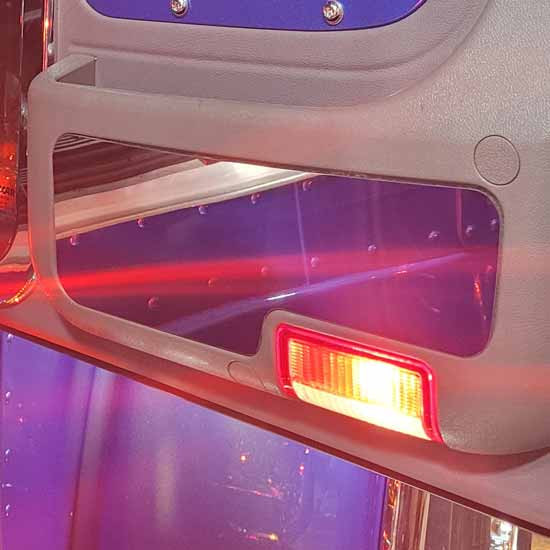 CSM Aluminum Lower Door Pocket Trim For Peterbilt 379, 386, 388, 389 ...