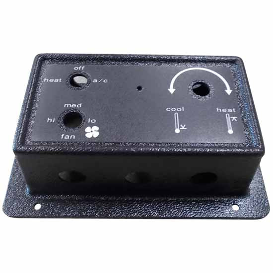 Peterbilt 359 Black Textured Plastic Sleeper HVAC Control Housing By ...