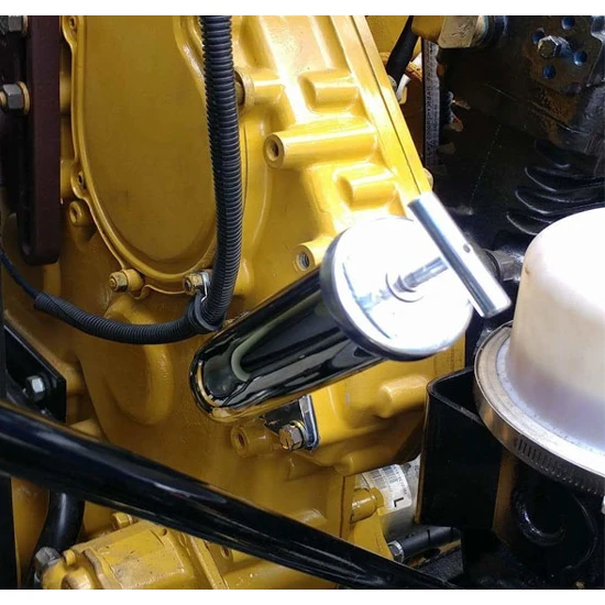 Stainless Steel Oil Fill Tube For CAT C15 Engines - 4 State Trucks