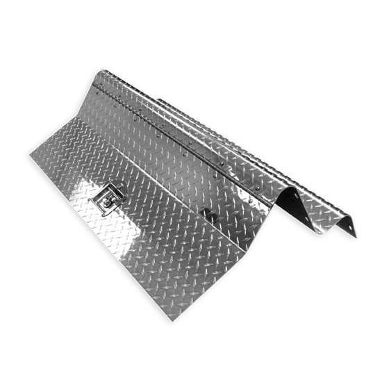 CSM 40 Inch Diamond Plate Tool Box Cover For Kenworth W900B & W900L ...