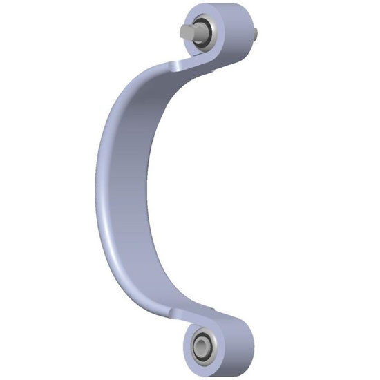 BESTfit Single Leaf C Spring Replaces C81-6001 & C81-6001A For Kenworth ...