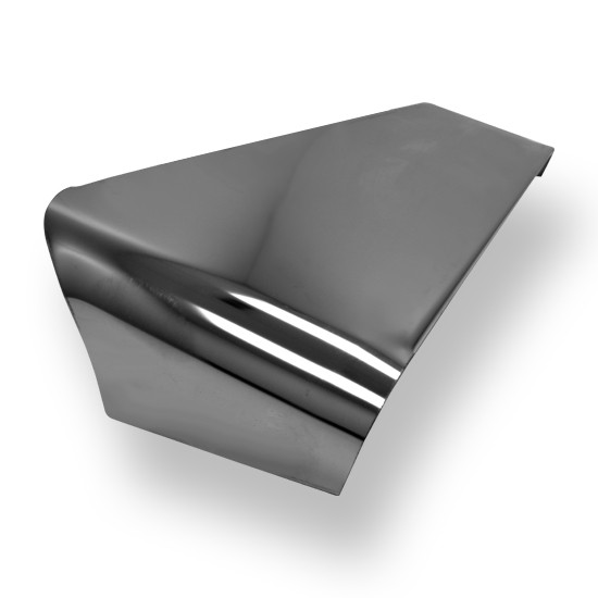 CSM 30.5 Inch SS Rear Window Drop Visor For Kenworth T600, T800 & W900 ...
