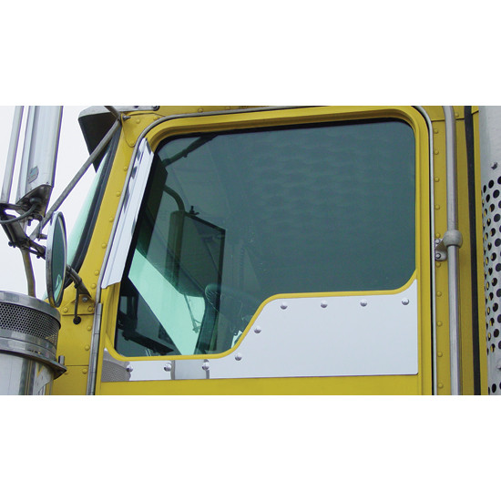 SS Upper Door Trim For Kenworth - 4 State Trucks