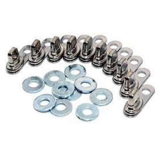 Belmor Bug Screen & Winter Front Hardware Kit For Kenworth W900L - 4 ...