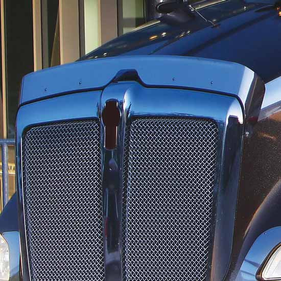430 Stainless Steel Bug Deflector For Kenworth T680 - 4 State Trucks